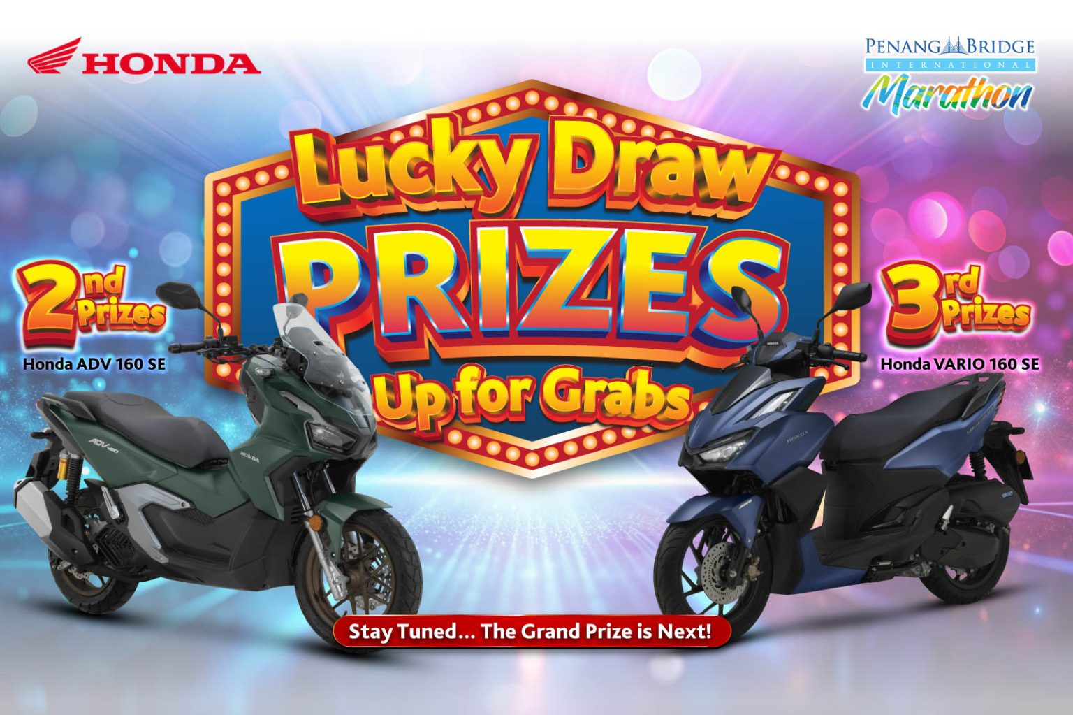 Lucky Draw Prizes Up for Grabs! - Penang Bridge International Marathon